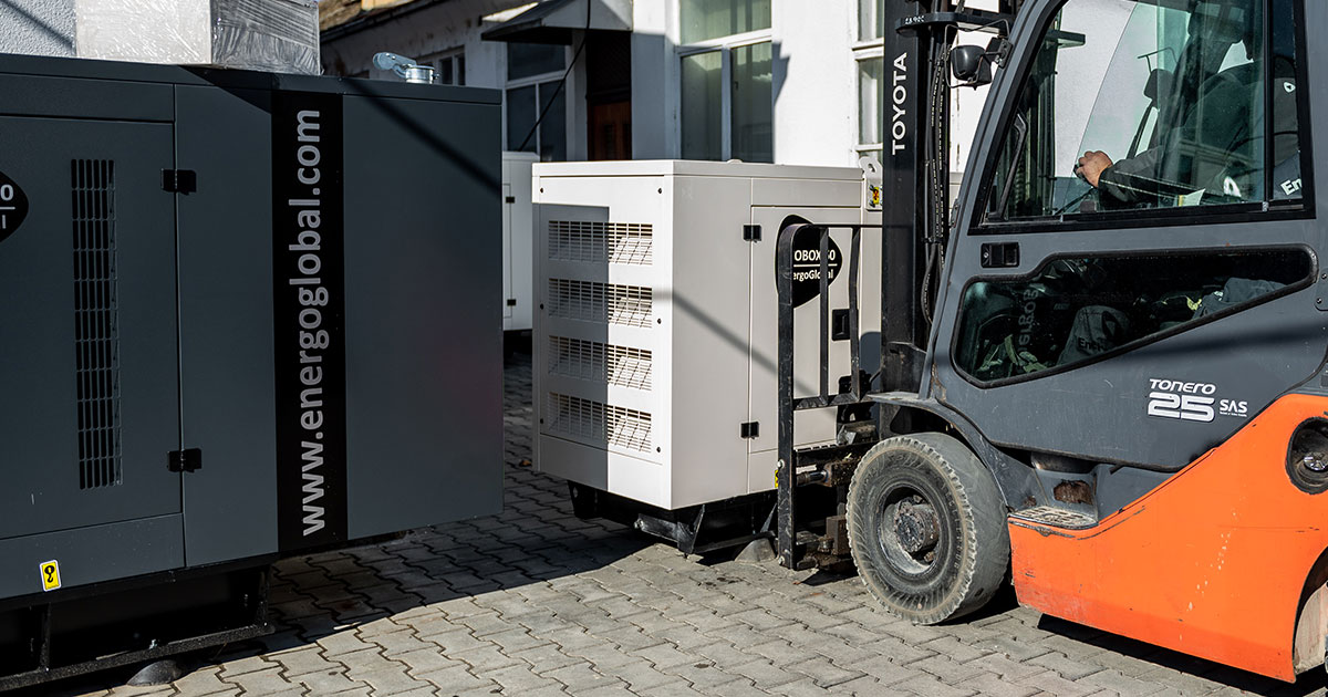 Portable diesel generator sets | EnergoGlobal EG